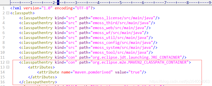 eclipse 通过修改项目的.classpath，在build path中添加maven dependency_eclipse java build path add maven ...