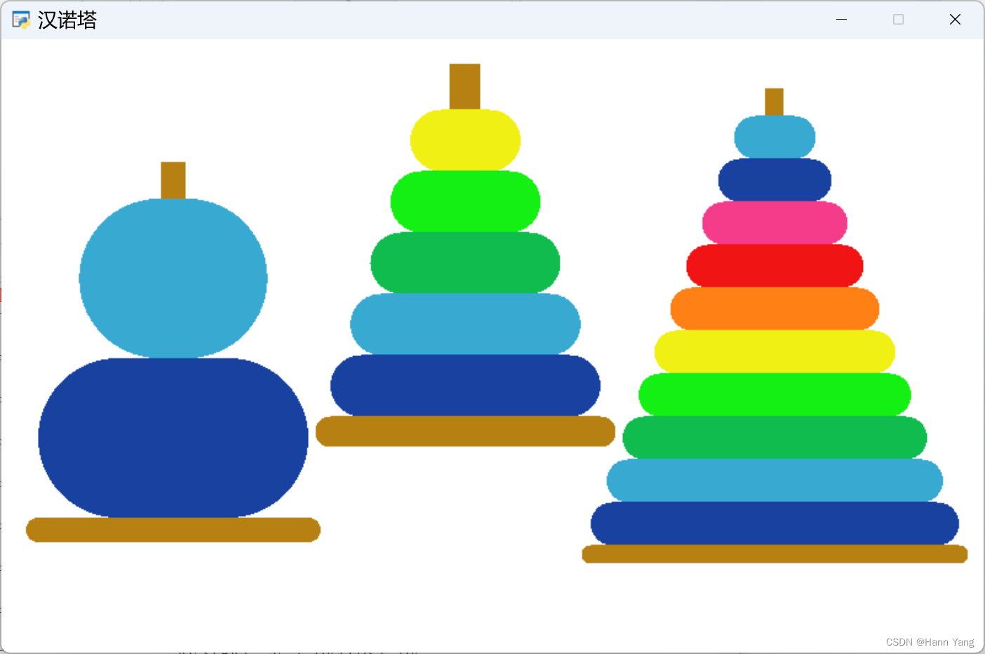 Python 一步一步教你用pyglet制作汉诺塔游戏_python编汉诺塔图形小游戏-CSDN博客