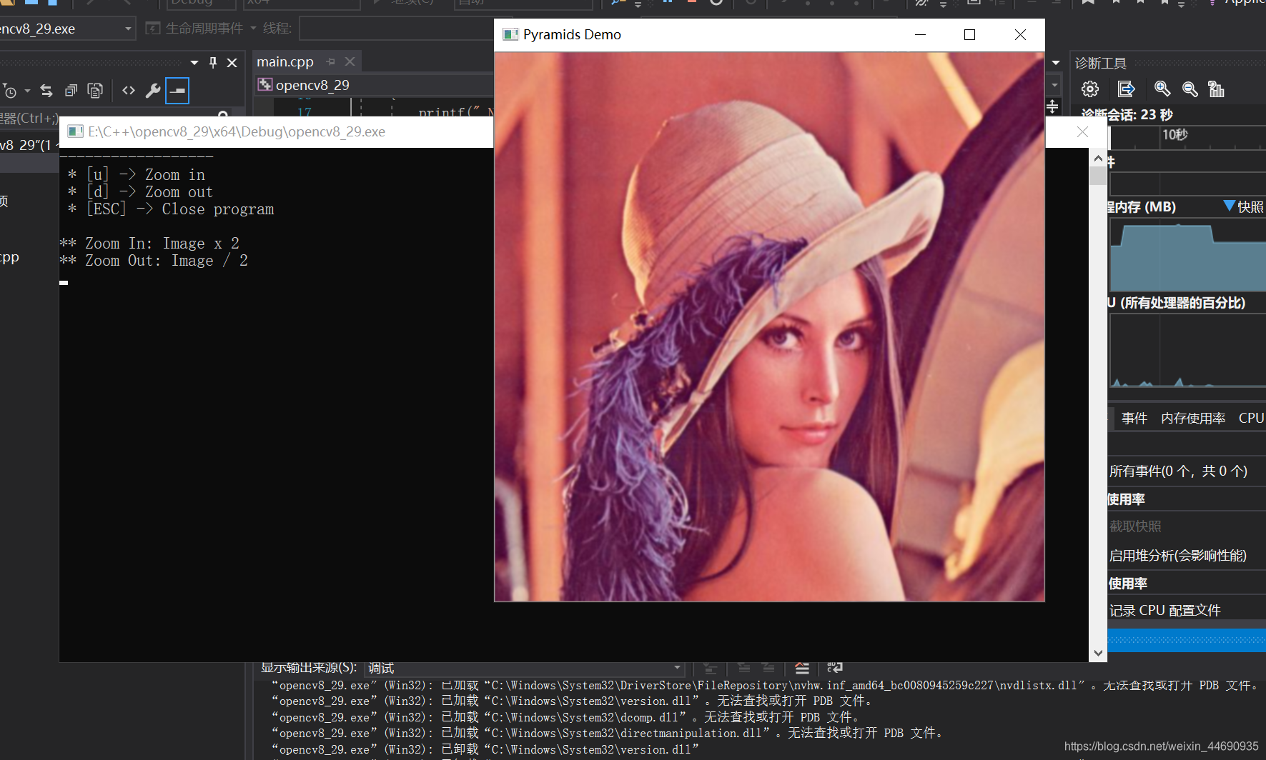 opencv—图像金字塔_isp pyramids-CSDN博客