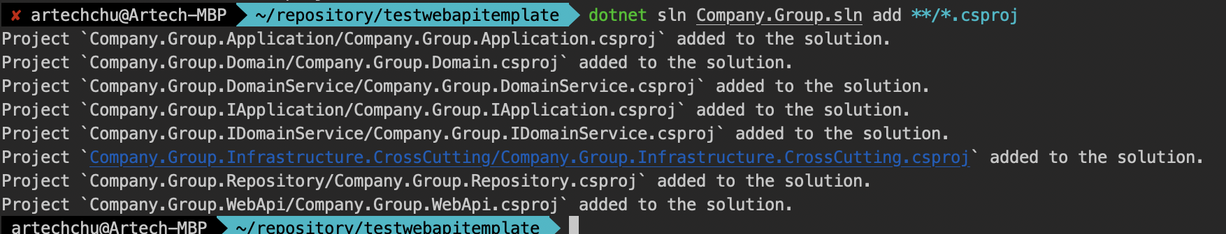 使用 .net core 自定义项目模板-CSDN博客