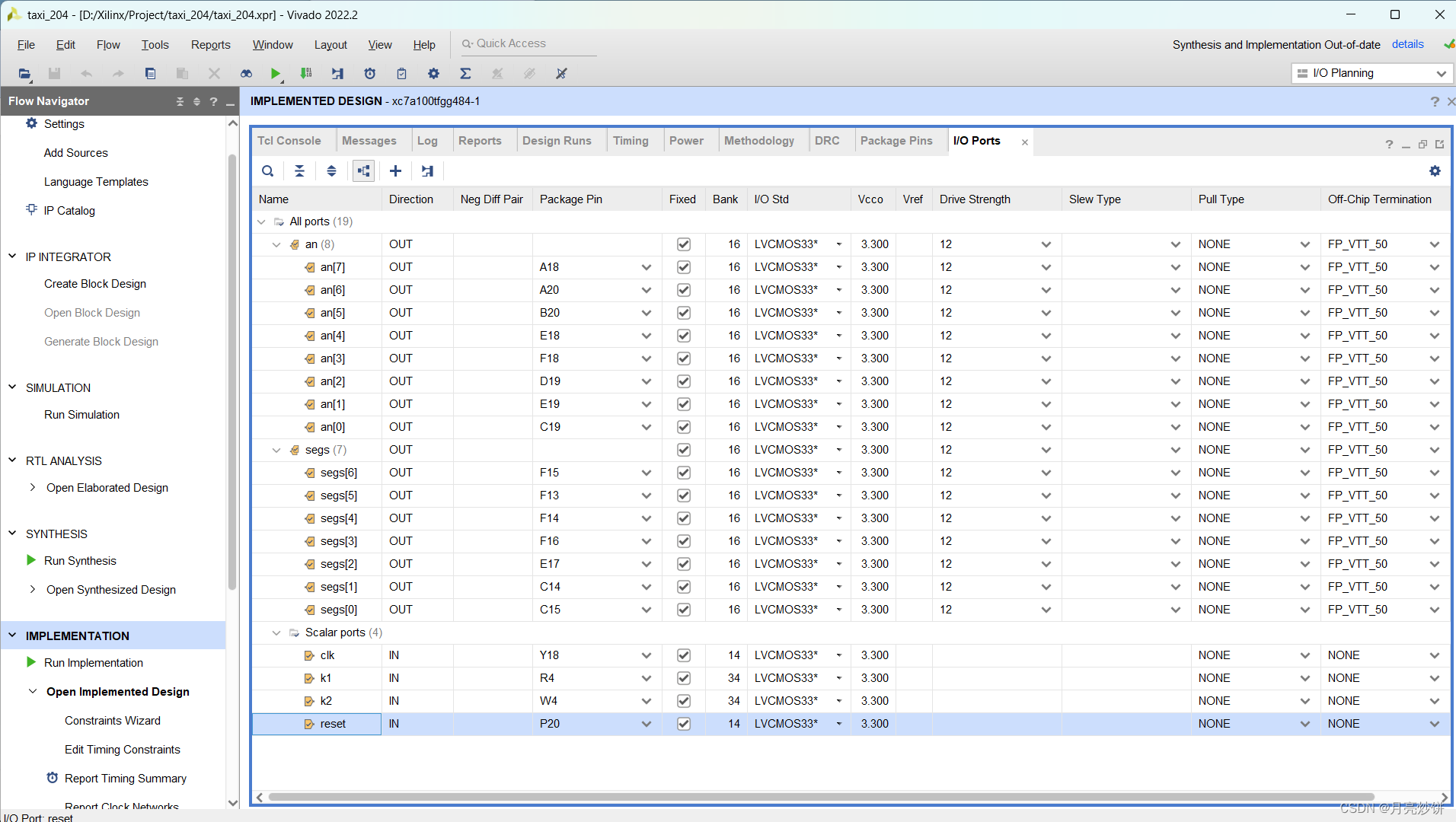 EDA课程实验：《数字逻辑电路》实验七___基于Minisys 平台 VIVADO工具与Verilog语言_minisys实验-CSDN博客