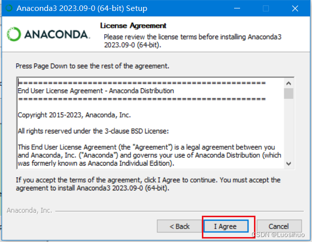 Anaconda的安装教程(Windows版)及运行ipynb文件_anaconda2023.09安装教程-CSDN博客
