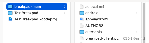 Breakpad for iOS篇_getlocalarchinfo()", referenced from:-CSDN博客