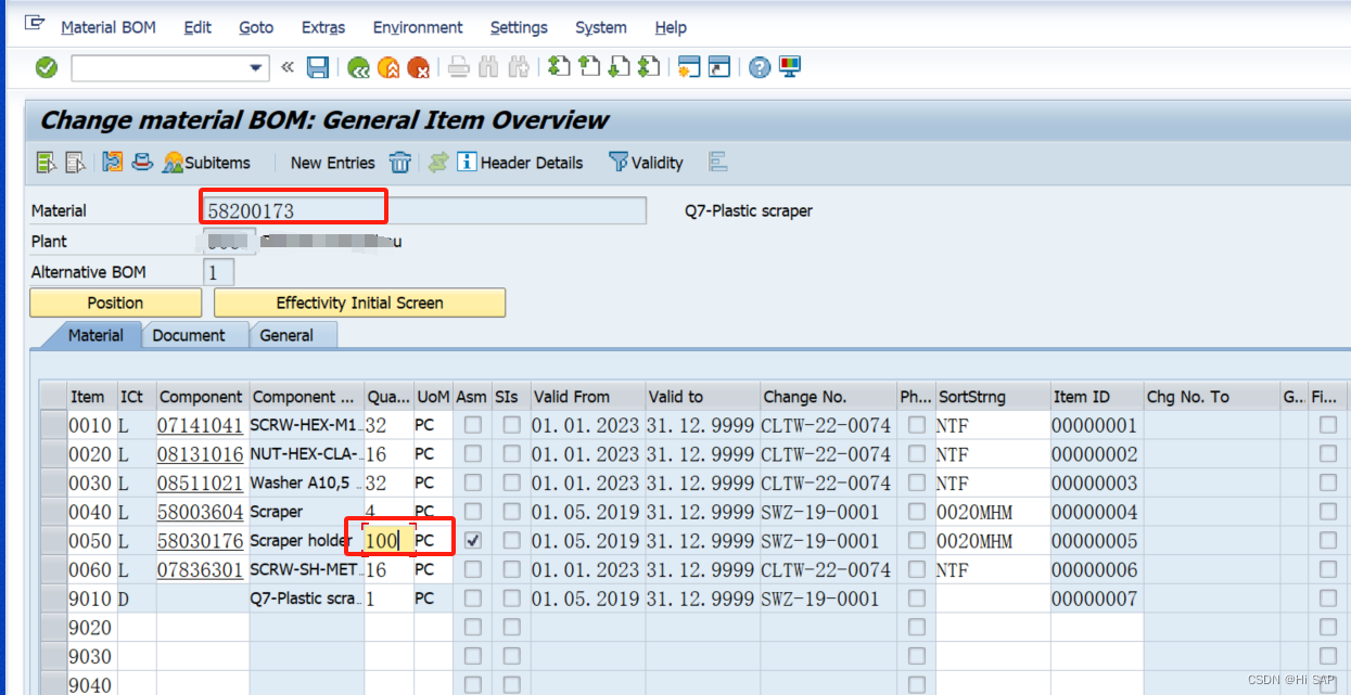 SAP CK13N Message CK869: itemization does not match cost component split-CSDN博客