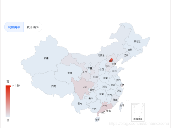 Echart 动态更新地图 更新数据 更新visualmap 组件（ 更新visualmap不生效可能原因）echart Visualmap 