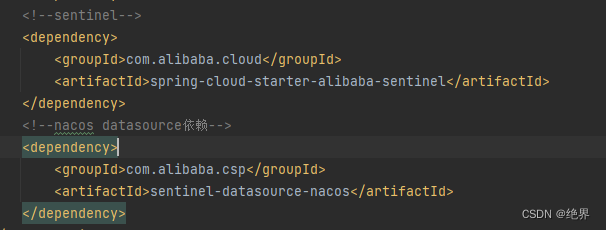 Error creating bean with name ‘nacos-degrade-datasource-sentinel-nacos-datasource‘_error ...