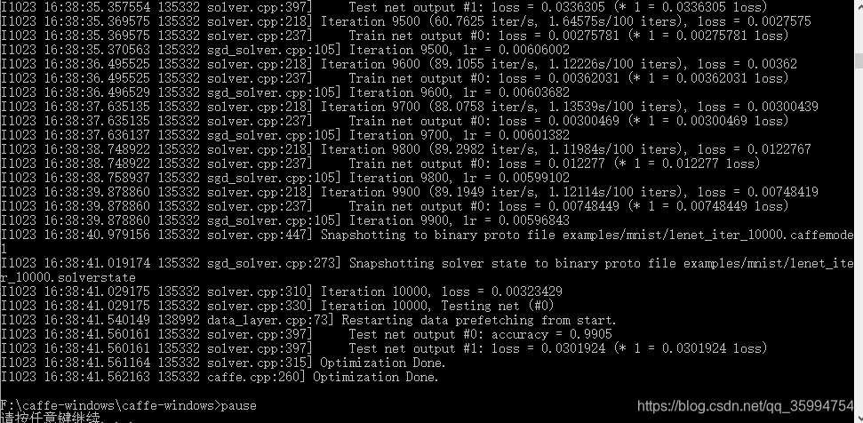 win10 caffe GPU运行mnist_win10怎样解压mnist-CSDN博客