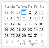 LVGL学习笔记 24 - 日历Calendar_lvgl日历-CSDN博客