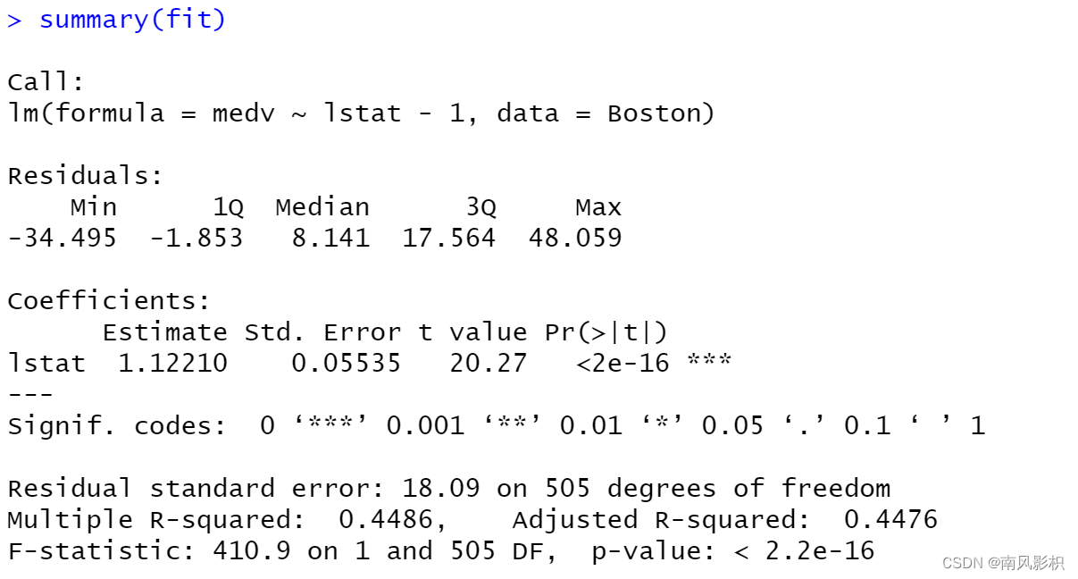 R语言中lm函数构建线性和非线性回归模型_r语言lm函数-CSDN博客