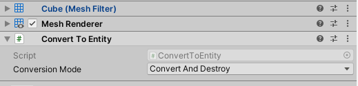 Unity ECS 从预制体到Entity的转化与创建_unity ecs convertobjectandinject-CSDN博客