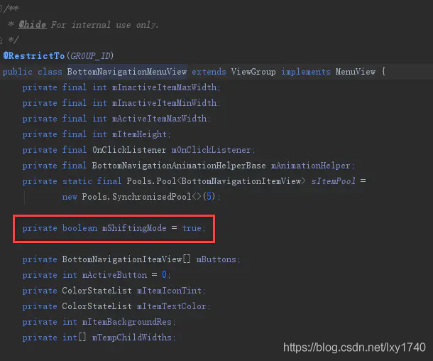 BottomNavigationView3个以上图标不显示文字_labelvisibilitymode-CSDN博客