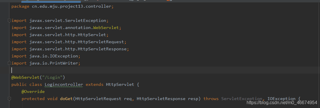 doGet和doPost方法的基本使用和进行简单的网页登录_用doget写登录页面-CSDN博客