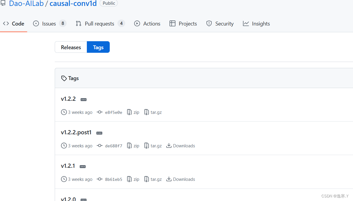 在Linux系统内使用conda安装Mamba与causal-conv1d_linux_逸寒.Y-GitCode 开源社区