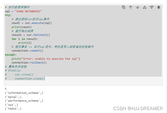 通过 Jupyter 实现 PyMySql 基本使用_jupyter mysql-CSDN博客
