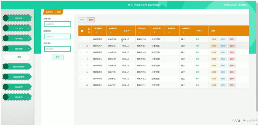 java/php/node.js/python基于O2O模式的外卖订餐系统【2024年毕设】-CSDN博客