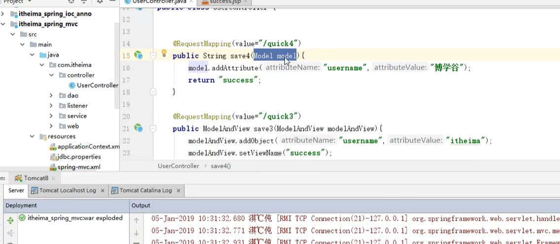 java202304java学习笔记第六十二天-ssm-页面跳转-返回modekandview形式3_java model返回页面-CSDN博客