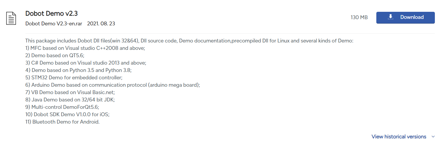 Dobot机械臂的Python Demo_dobotdemoforpython-CSDN博客