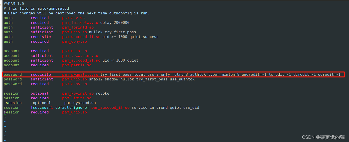系统安全与应用_dcredit=-4-CSDN博客