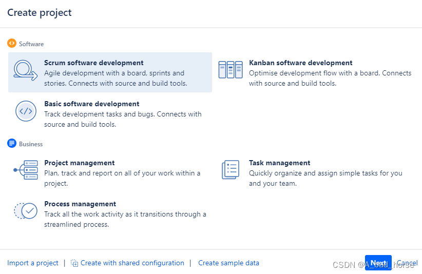 Jira - create project_jira 创建project-CSDN博客