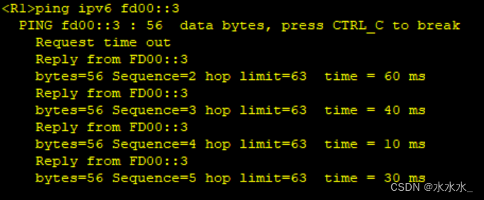 【华为ensp】IPV6实验_enspipv6配置命令-CSDN博客