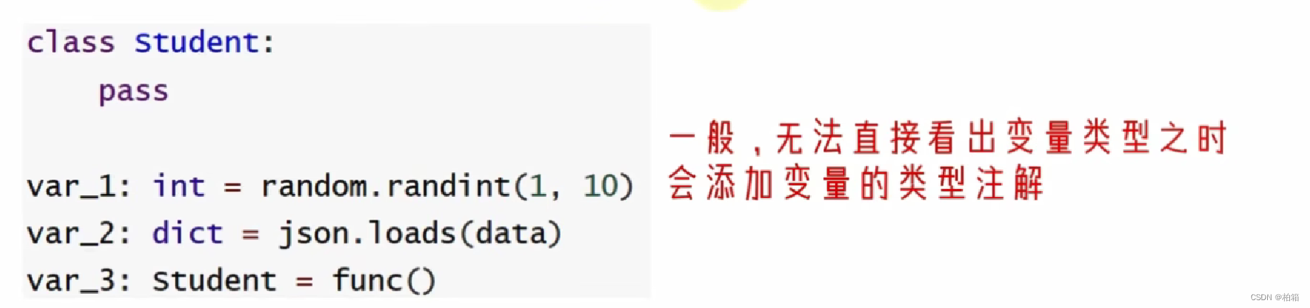 Python类型注解,多态详解python 类型注解 Csdn博客