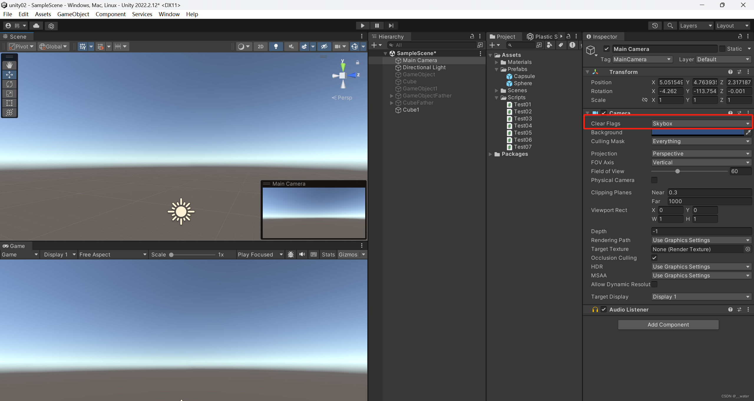 【入门-18-教程】Unity3D-CSDN博客