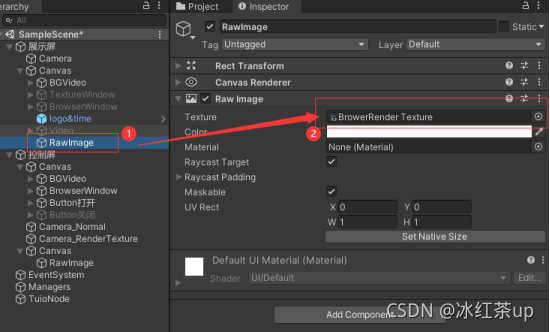 Unity开发win10软件系列问题5: 如何将 display1的UI渲染到display2？_unity display1 响应display2的输入-CSDN博客