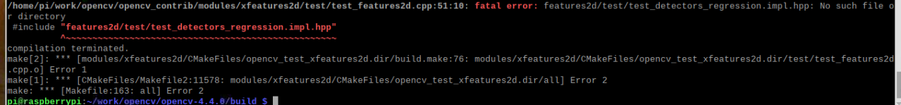 树莓派3B/4B编译安装opencv4.4.0_树莓派 编译opencv440-CSDN博客