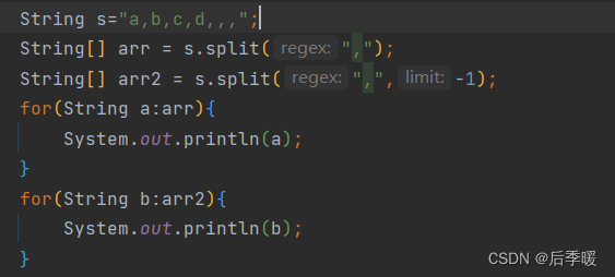 Java字符串的split方法第二个参数是什么意思? 1意味着什么?java Split 1 Csdn博客
