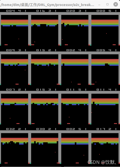 【强化学习】OpenAI Gym 多线程环境的简单实现，适用于A2C、A3C等算法_多线程强化学习-CSDN博客