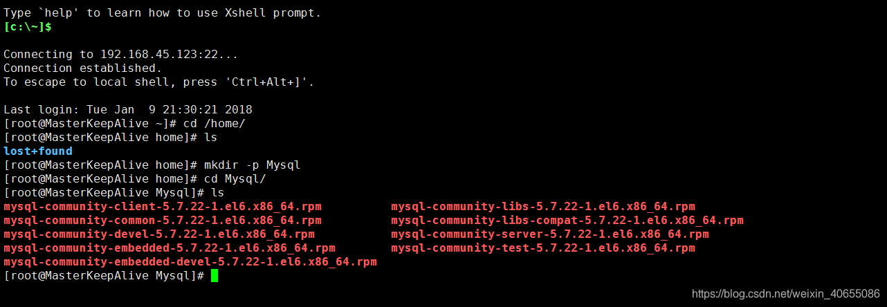 Centos6.7 rpm安装mysql数据库（cover---大龙博客）_numactl(x86-64) centos6下载-CSDN博客
