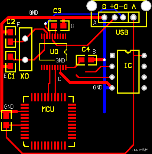 USB转串口芯片CH341、CH372、CH374、CH375等的电路及 PCB 设计的重要注意事项-CSDN博客