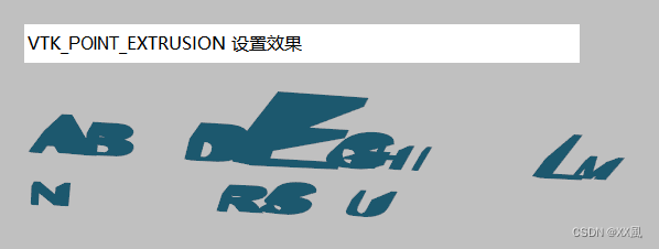 3D可视化字母出现频率_vtkLinearExtrusionFilter-CSDN博客