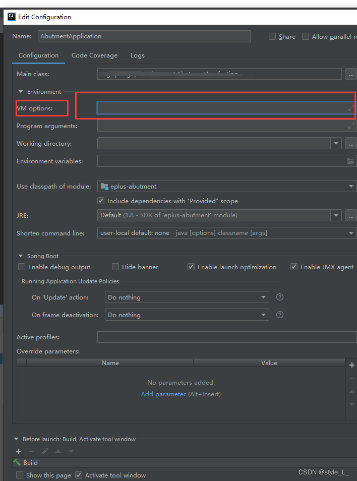 idea中 VM options配置_idea vm options 如何设置-CSDN博客