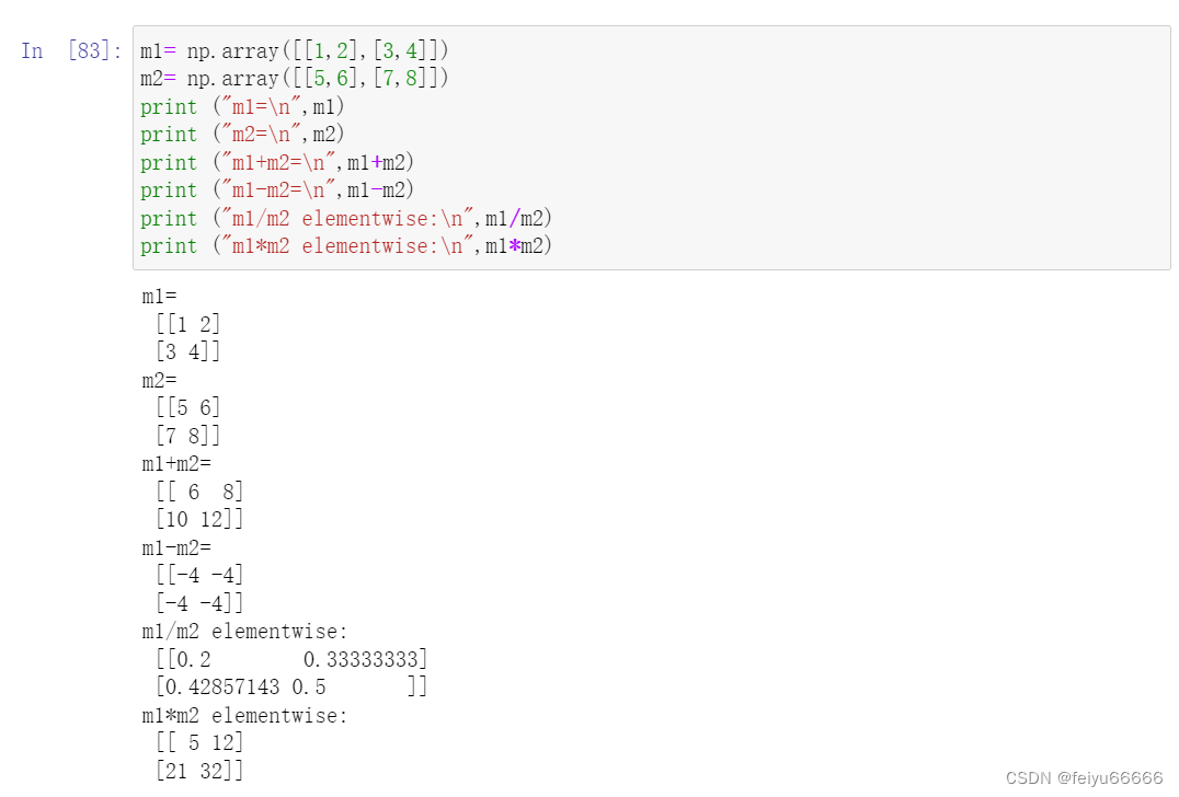 Python数据分析(1)matrix Manipulation数据分析矩阵操作指南 Csdn博客 3028
