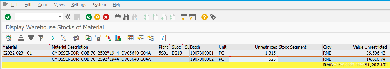 SAP-MM常用T-CODE_mb51和mb52的区别-CSDN博客