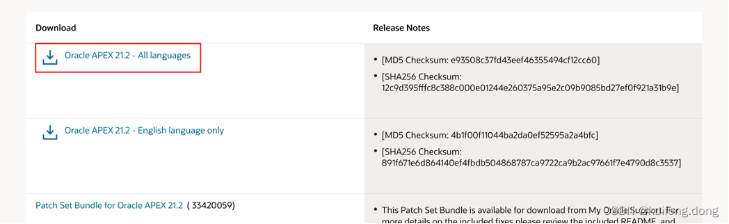 Oracle Apex 21.2 安装过程_oracle apex 安装-CSDN博客