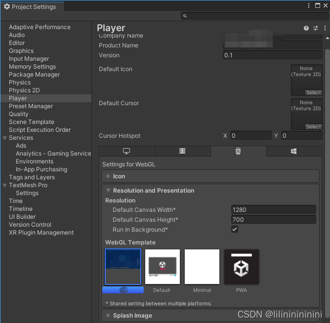 unity 打包webgl 修改起始页 和去除Splash_unity webgl 去掉splash-CSDN博客