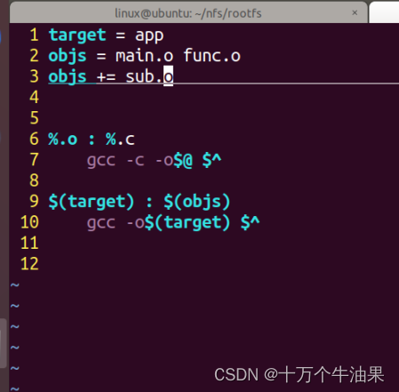 Makefile进阶使用_%.o: %.c-CSDN博客