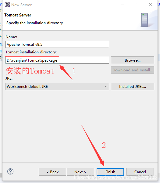 eclipse中如何配置tomcat（配置Web服务器）_eclipse中如何配置tomcat10-CSDN博客