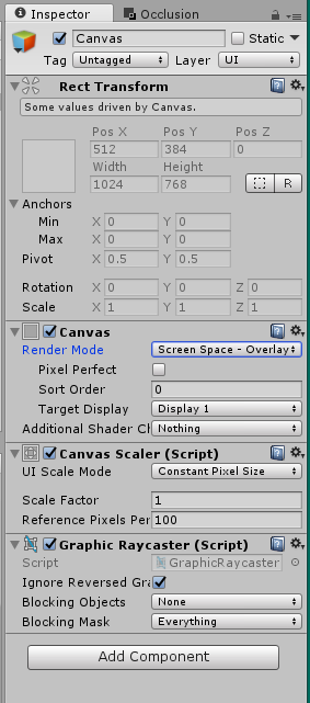 unity(一) ——镜头的移动以及canvas始终朝向摄像机等_unity screen space - overlay 组件移动-CSDN博客