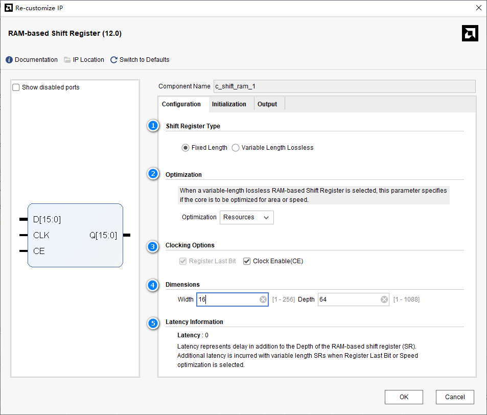 【FPGA/IC】RAM-Based Shift Register Xilinx IP核的使用-CSDN博客