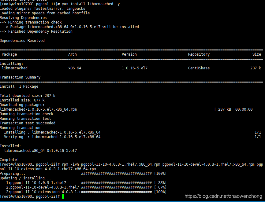 pgpool-II安装_安装pgpool需要libmemchached吗-CSDN博客