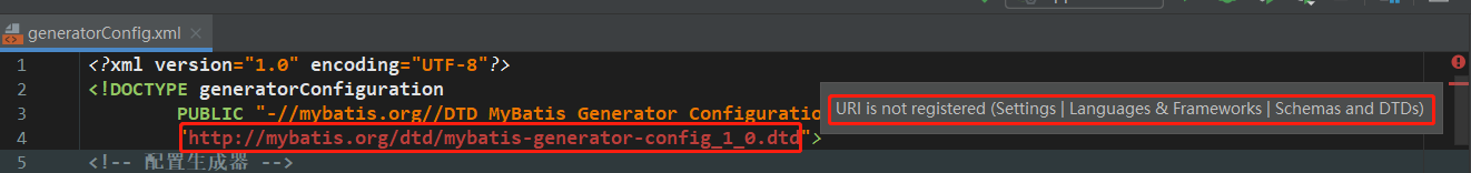 URI is not registered (Settings | Languages & Frameworks | Schemas and DTDs)-CSDN博客