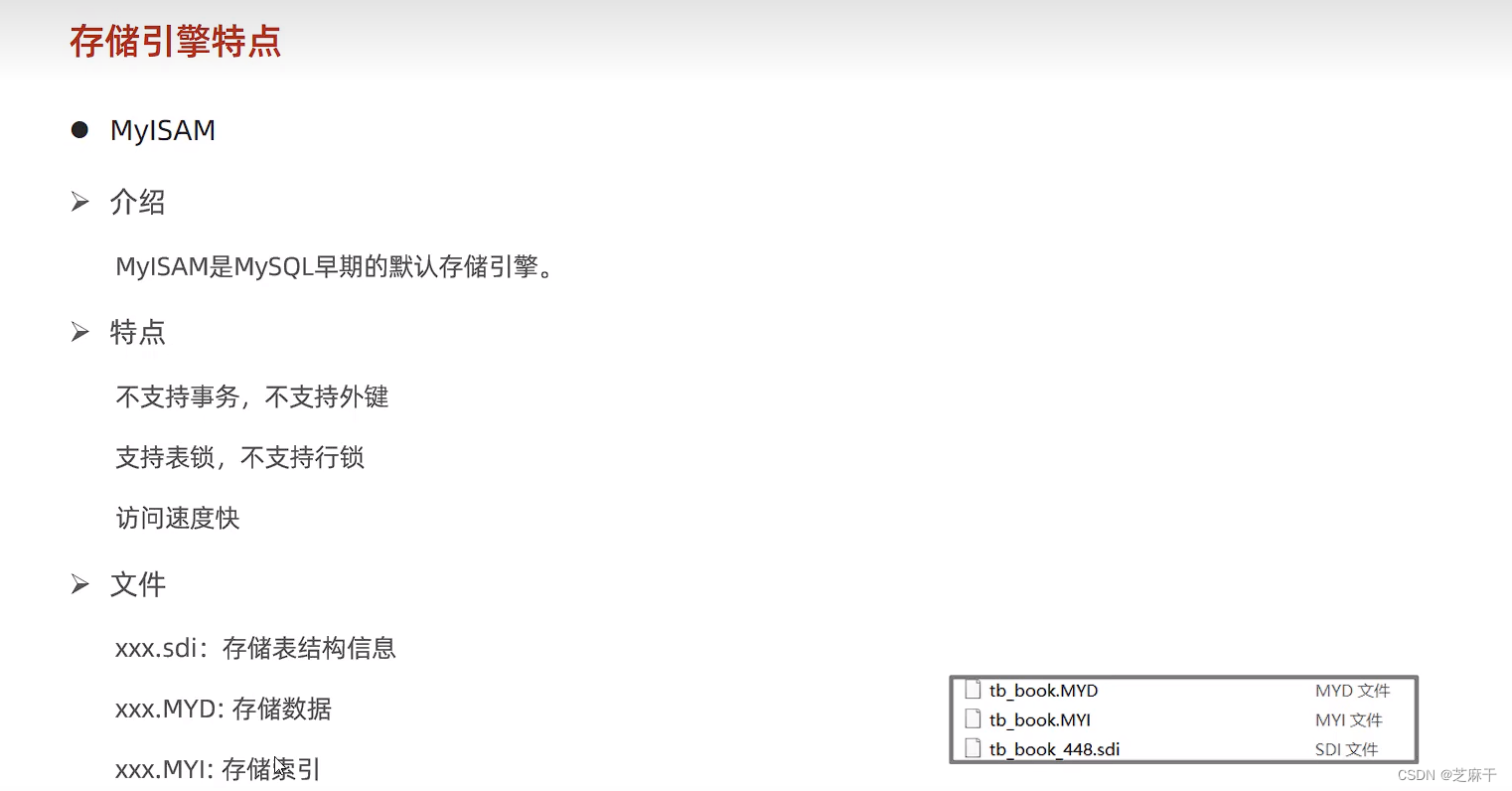 MySQL存储引擎详解：InnoDB、MYISAM与Memory的选择,-CSDN博客