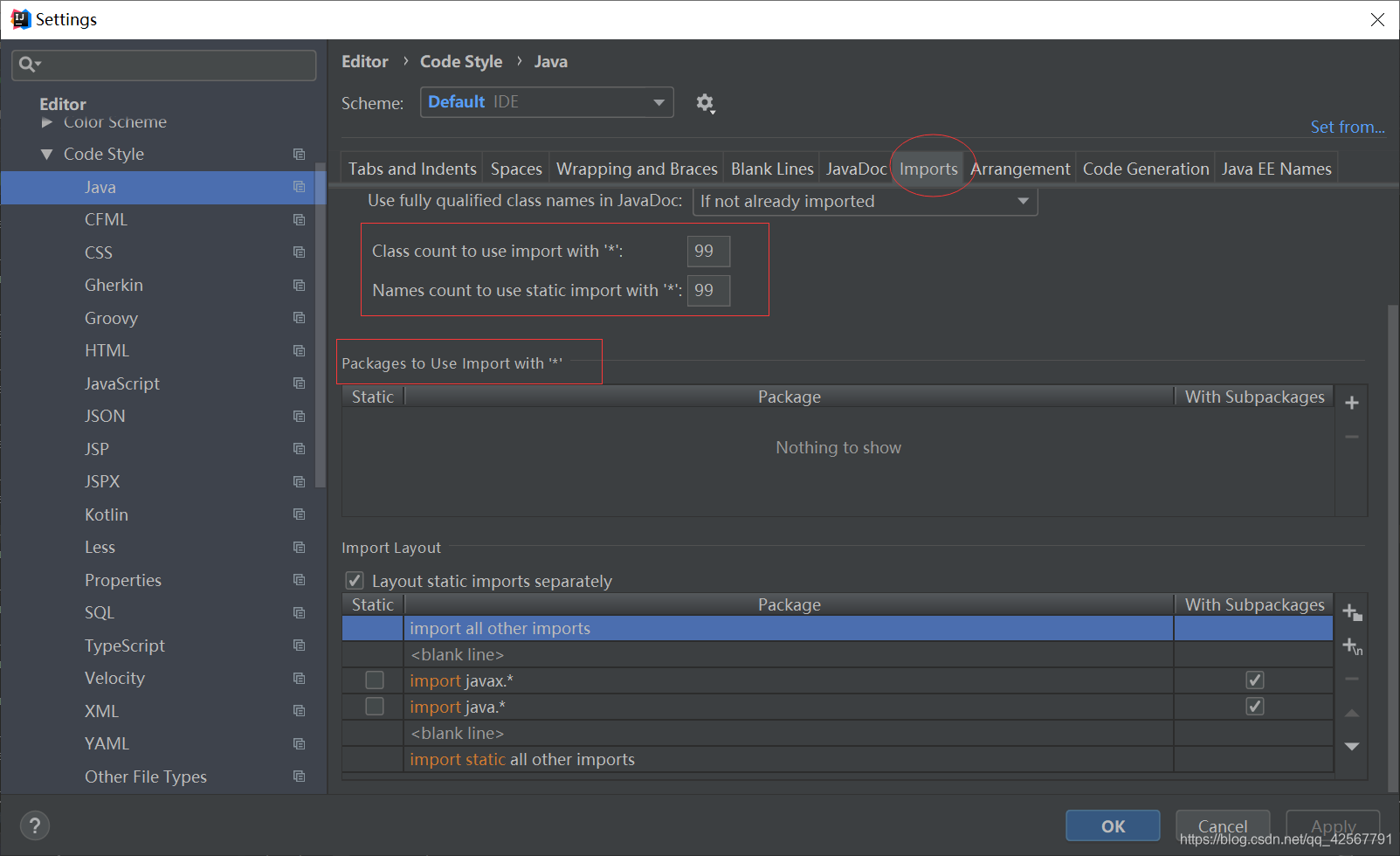 idea如何取消自动import .*的问题？_idea import *设置关闭-CSDN博客
