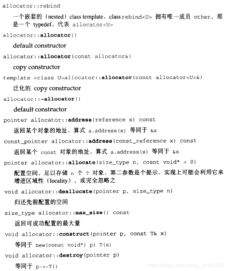 你不能不知道的内存分配，从全局概览STL的allocator空间配置器_map allocator-CSDN博客