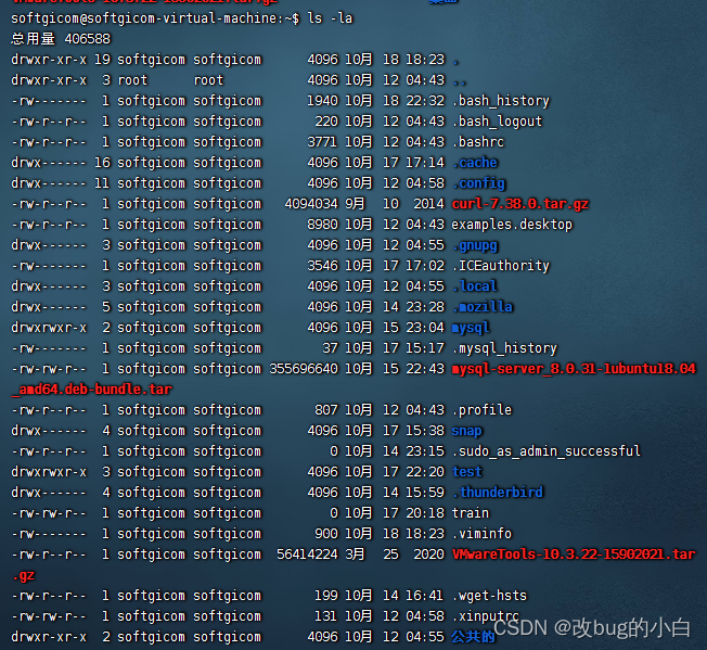 Linux系统命令详解_ls -la-CSDN博客