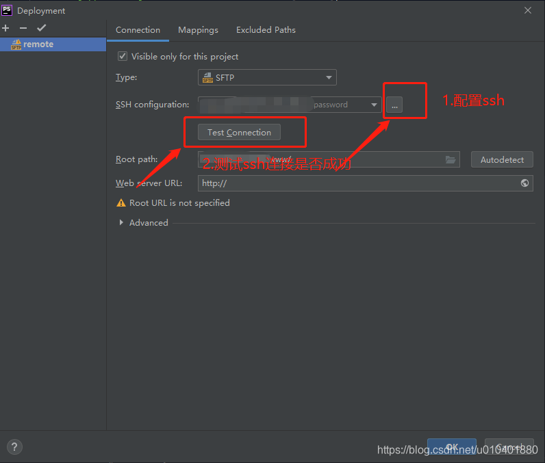 PhpStorm使用sftp实现多项目代码自动上传服务器_phpstorm通过sftp同步多个项目-CSDN博客